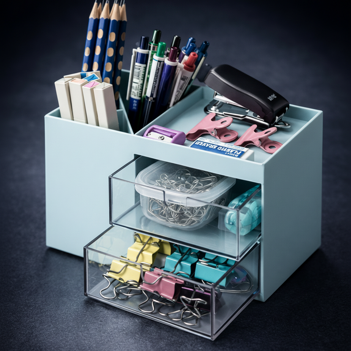 Smart Desk Organizer With Drawer • Buy Shrestha